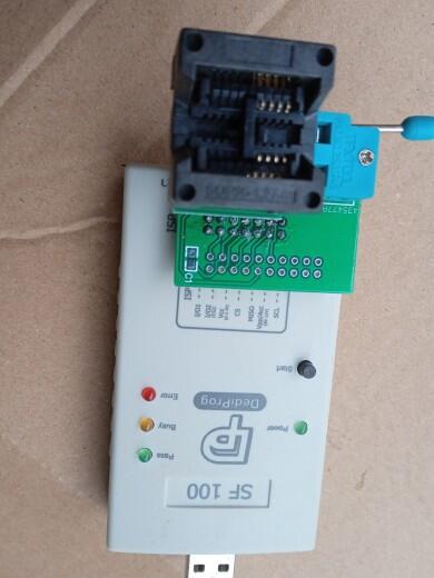 【我要曝光】Dediprog岱鐠 ISP在綫燒錄編程器SF100 SPI NORFlash轉接板。 | 露天市集 | 全台最大的網路購物市集