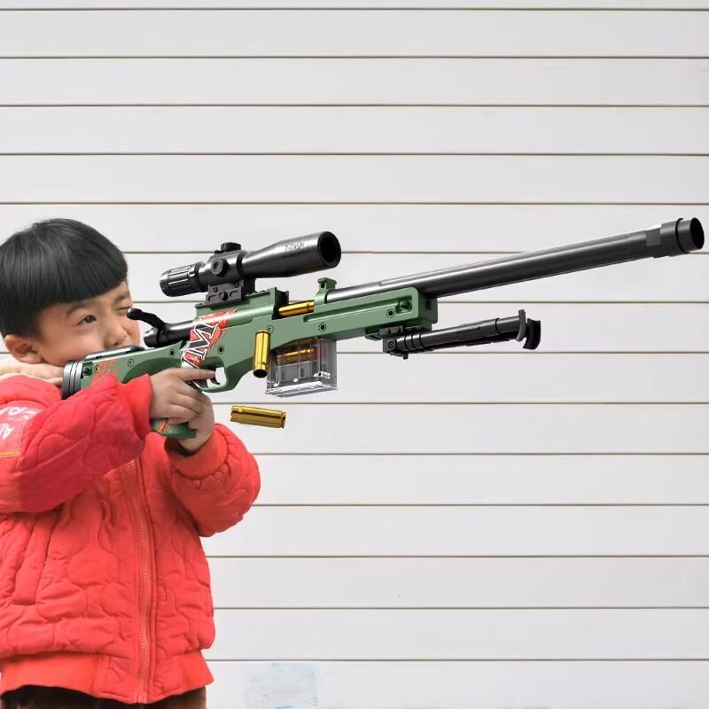 awm 98K m416手動下供彈拋殼軟彈玩具槍男孩兒童玩具狙擊步槍 | 露天市集 | 全台最大的網路購物市集