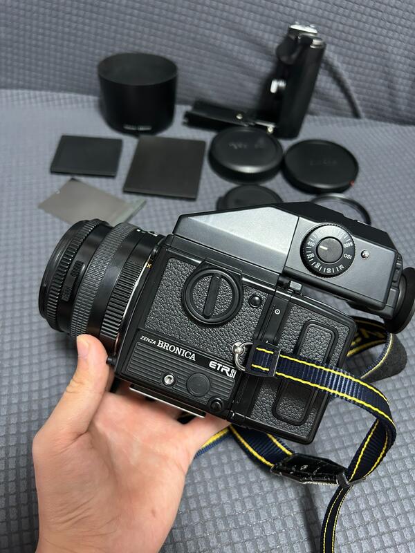 【千代】很新的勃朗尼卡etrsi/zenza bronica etrsi黑色 PE1:2.8 75后期定 | 露天市集 | 全台最大的網路購物市集