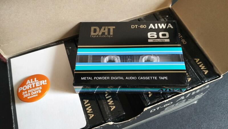 【千代】超級稀少AIWA DAT磁帶60標價為1盤收藏品相少量出幾盤 說明成色自辯拍前詳盡溝通二 | 露天市集 | 全台最大的網路購物市集