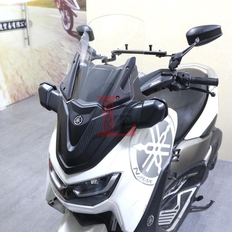 SHMOTO 適用雅馬哈NMAX155改裝後照鏡前移支架擋風前移升高TMAX前臉套件 | 露天市集 | 全台最大的網路購物市集