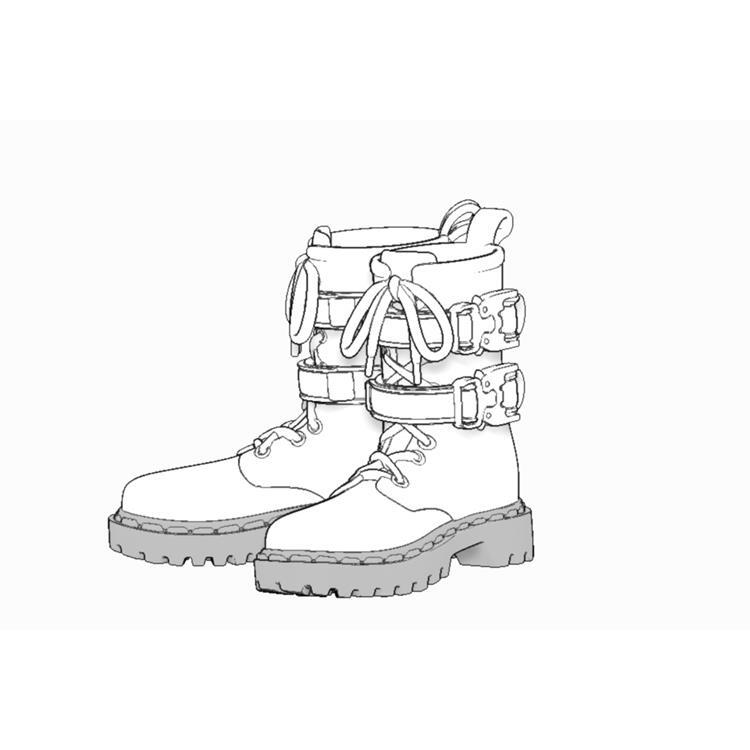 【優選】SH STUDIO SH13 1/12 機娘 女神裝置 馬丁靴 xie子 靴子 樹脂GK | 露天市集 | 全台最大的網路購物市集