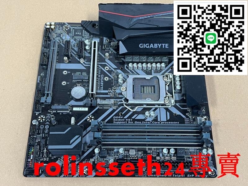 現貨問價技嘉Z390M GAMING主板 二手實物一張 | 露天市集 | 全台最大的網路購物市集