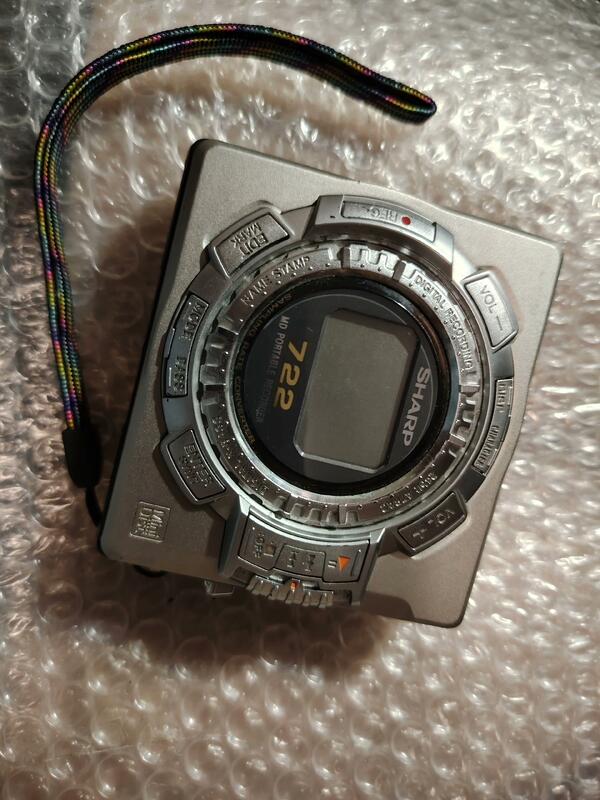 【滿滿】夏普Sharp經典MD隨身聽MD-MS722成色不錯具體見圖功能正常錄放好讀碟迅速秒讀秒切錄音正常顯示 | 露天市集 | 全台最大的 ...