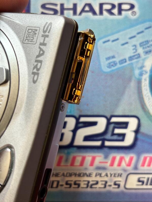 【滿滿】SHARP/夏普md-ss323 MD隨身聽（美品） ss323是ss321、ss322的升級霸王款； | 露天市集 | 全台最大的網路購物市集