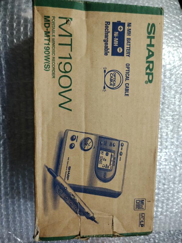 【滿滿】夏普sharp經典MD隨身聽MD-MT190成色還可以具體見圖僅僅只有個空盒子沒有內盒說明書等機器功能正常 | 露天市集 | 全台最大 ...