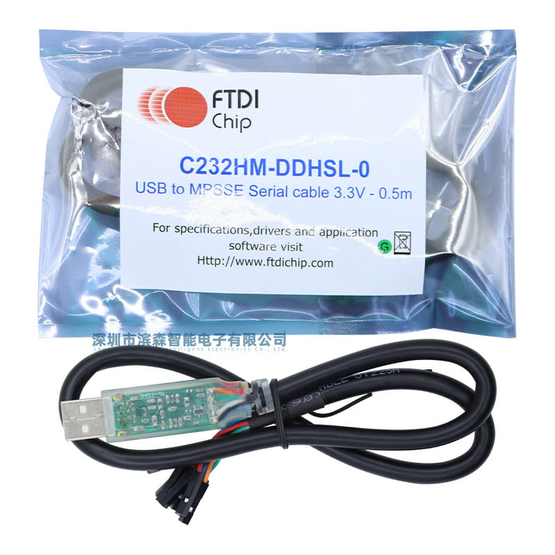 FTDI正品 C232HM-DDHSL-0 USB-MPSSE線纜 SPI I2C JTAG接口詢價 | 露天市集 | 全台最大的網路購物市集