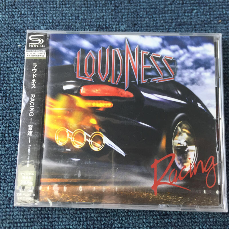 Loudness Racing 音速 English Version R版未拆 盒裂膜破【大洋CD】 | 露天市集 | 全台最大的網路購物市集