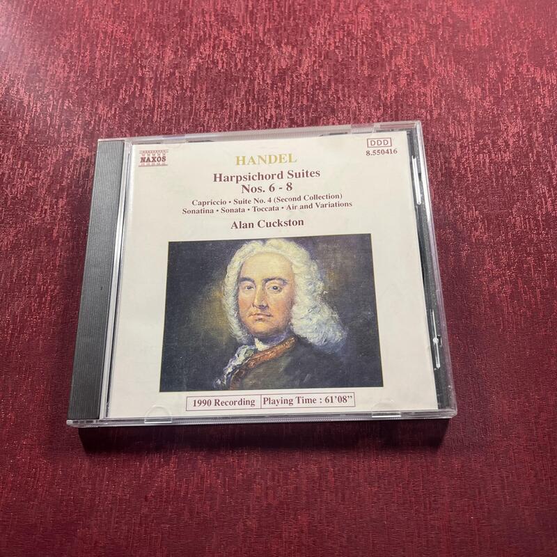 德H5999 亨德爾 大鍵琴組曲 Alan Cuckston[大洋CD] | 露天市集 | 全台最大的網路購物市集