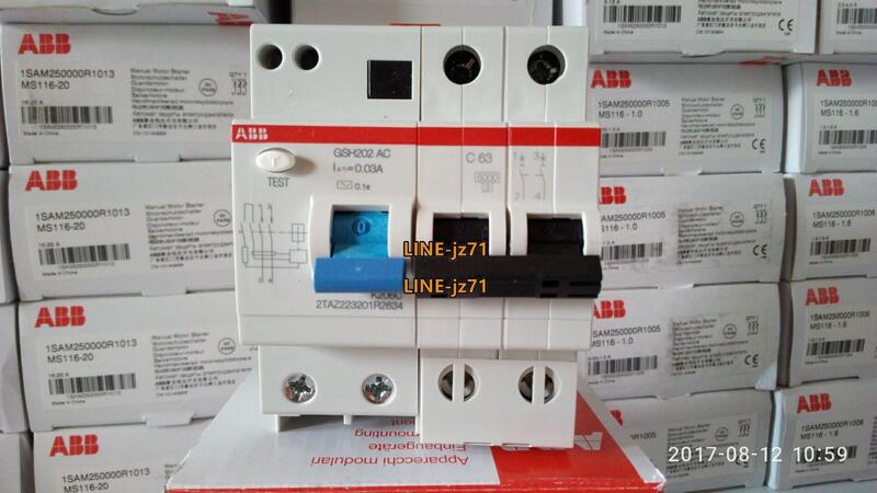 全新原裝ABB漏電開關，GSH202 AC-C40/0.03；10105358 | 露天市集 | 全台最大的網路購物市集