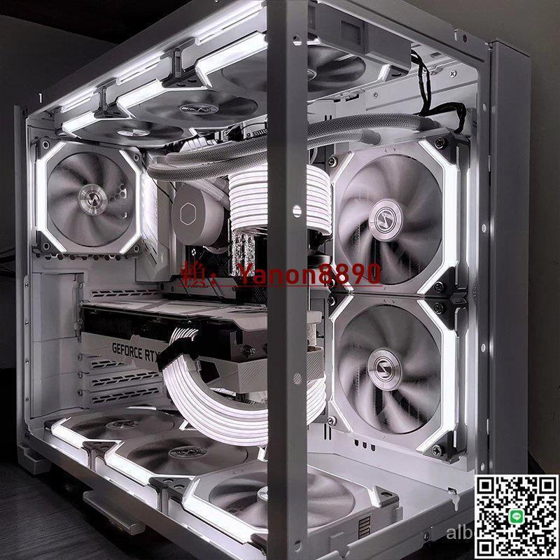 航嘉S980龍捲風 支持360水冷ATX主闆全景側透風扇海景房電競機箱 | 露天市集 | 全台最大的網路購物市集