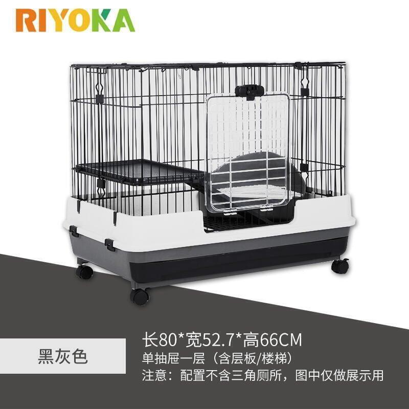 滿199出貨riyoka瑞友家100超大號防噴尿抽屜兔籠子龍貓豚鼠雙層豪華 | 露天市集 | 全台最大的網路購物市集