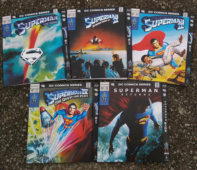 ♀藍光碟語♂ SJBD/超人系列/Superman 1-5 1978-2006 BD25 7碟 幕後花絮 附國配 | 露天市集 | 全台最大的 ...