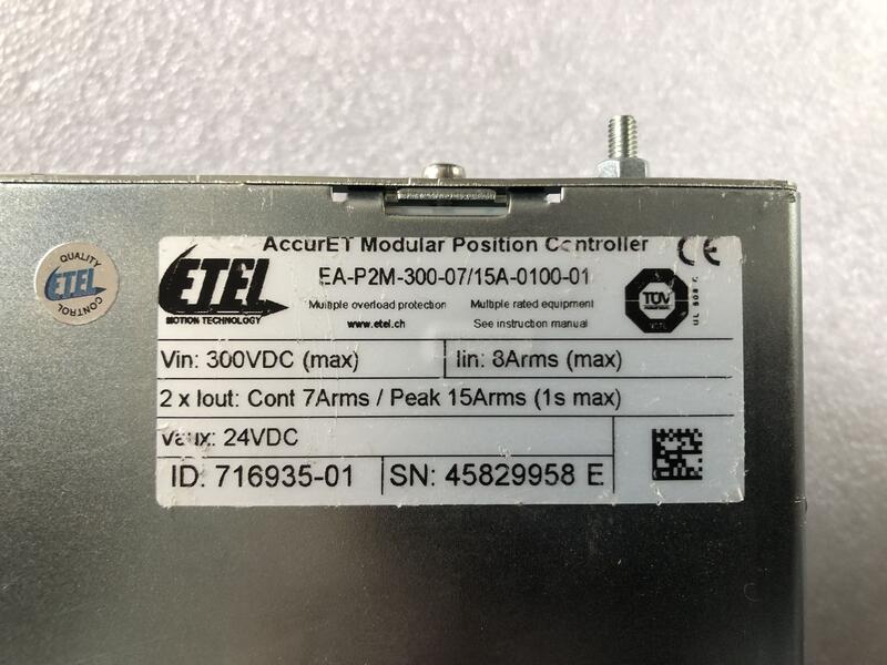 現貨.ETEL驅動器EA-P2M-300-07/15A-0100-01 原裝現貨 | 露天市集 | 全台最大的網路購物市集