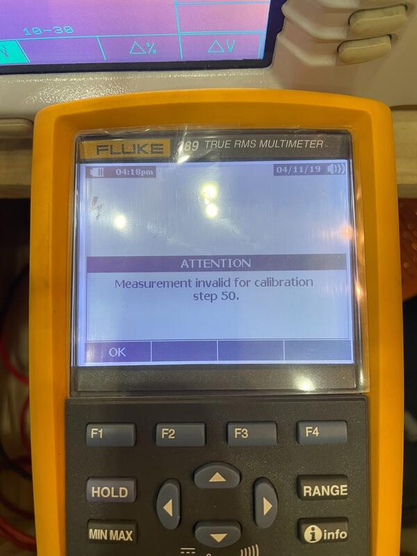 【金牌好物】fluke 287 289 287c 289c 校準貼，全檔位校準，，有需要校準的私聊 | 露天市集 | 全台最大的網路購物市集