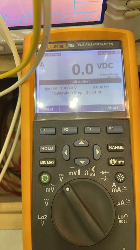 【金牌好物】fluke 287 289 287c 289c 校準貼，全檔位校準，，有需要校準的私聊 | 露天市集 | 全台最大的網路購物市集