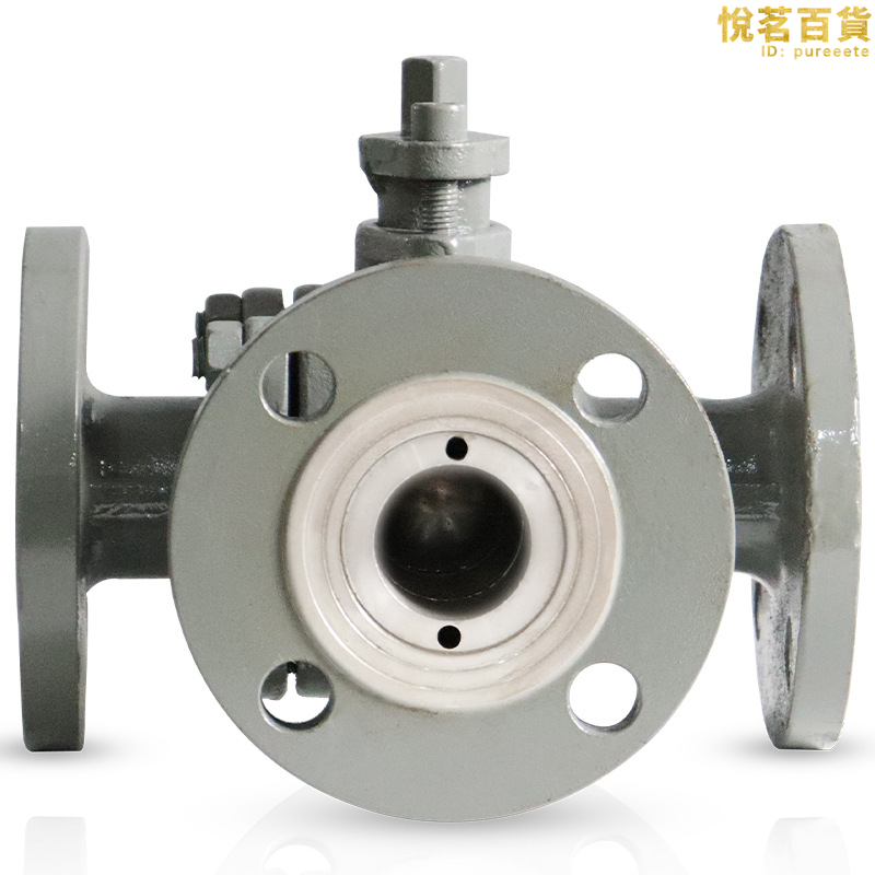 華電閥門q44f-16三通球閥鑄鋼不鏽鋼t/l型換向開關調節分流閥 | 露天市集 | 全台最大的網路購物市集