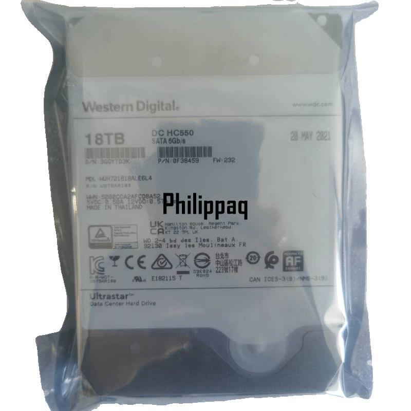 國行WD/西部數據 WUH721818ALE6L4 18T企業級 18TB氦氣硬盤HC550 | 露天市集 | 全台最大的網路購物市集
