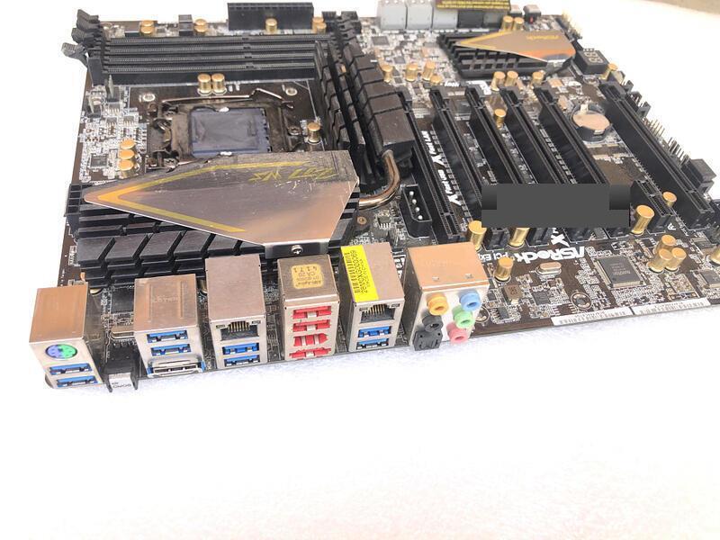 華擎 Z77 WS 臺式機主板1155針 支持 i3 i5 實物圖 測好 | 露天市集 | 全台最大的網路購物市集