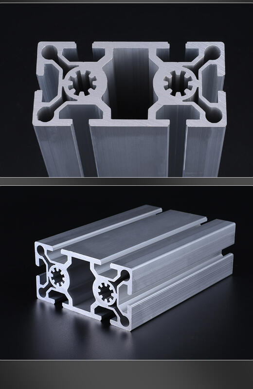 工業鋁擠型材料歐標50100W鋁合金型材 100*50框架設備重型鋁擠型材料 | 露天市集 | 全台最大的網路購物市集