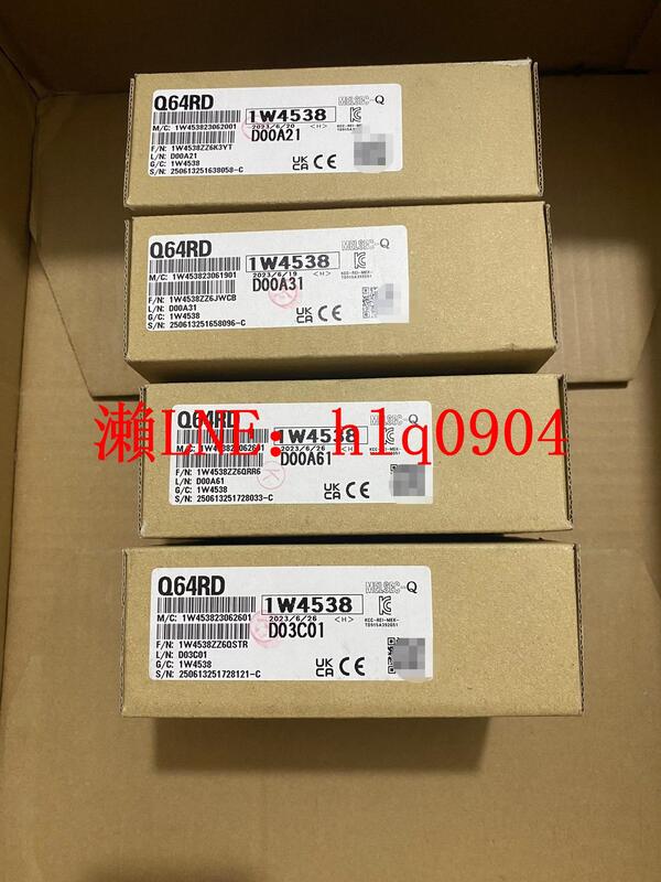 三菱可控制器擴展模塊，型號Q64RD，原裝全新正品，有原廠出廠檢驗章，別拿翻新的價格來比較，盒碼一致，實時報價為準 | 露天市集 | 全台最大 ...