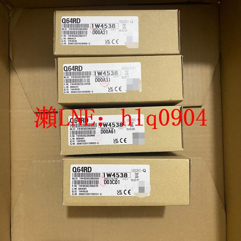 三菱可控制器擴展模塊，型號Q64RD，原裝全新正品，有原廠出廠檢驗章，別拿翻新的價格來比較，盒碼一致，實時報價為準 | 露天市集 | 全台最大 ...