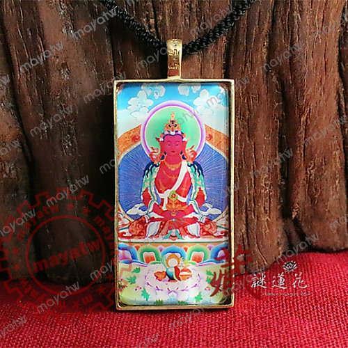 [RELI-L098]全新原創長壽佛唐卡佛牌小吊墜藏式項鏈掛牌 | 露天市集 | 全台最大的網路購物市集
