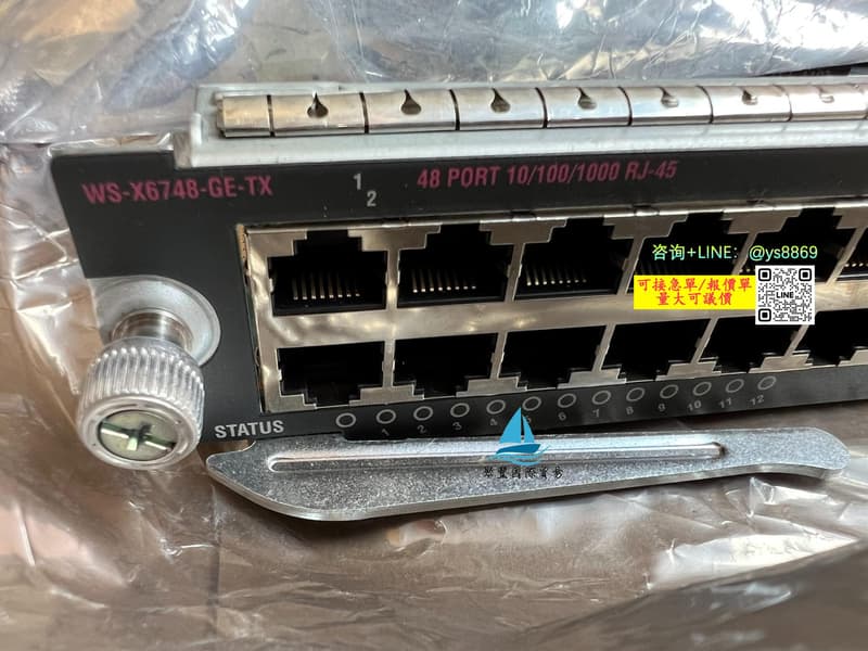 【量大可優惠】Cisco思科 ws-x6748-ge-tx 全新板卡備件 就壹張 需要請聯系 | 露天市集 | 全台最大的網路購物市集