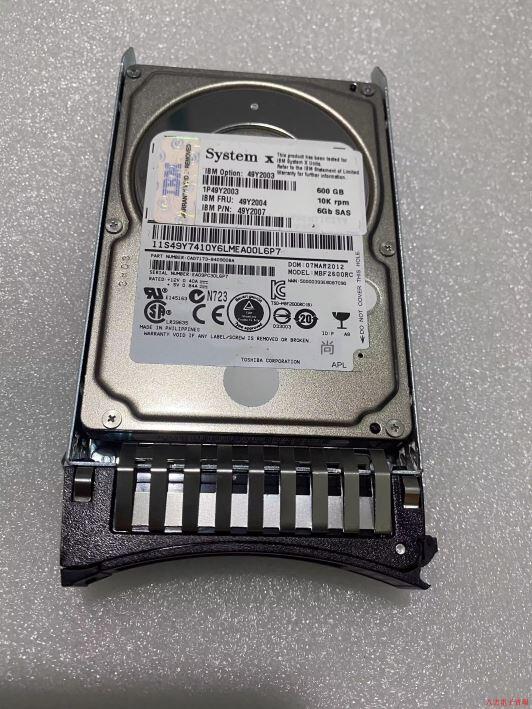 八雲。。原裝IBM 49Y2004 90Y8873 600G 10K SAS 6G 2.5 M3 M4fu務器硬盤 | 露天市集 | 全台最大 ...