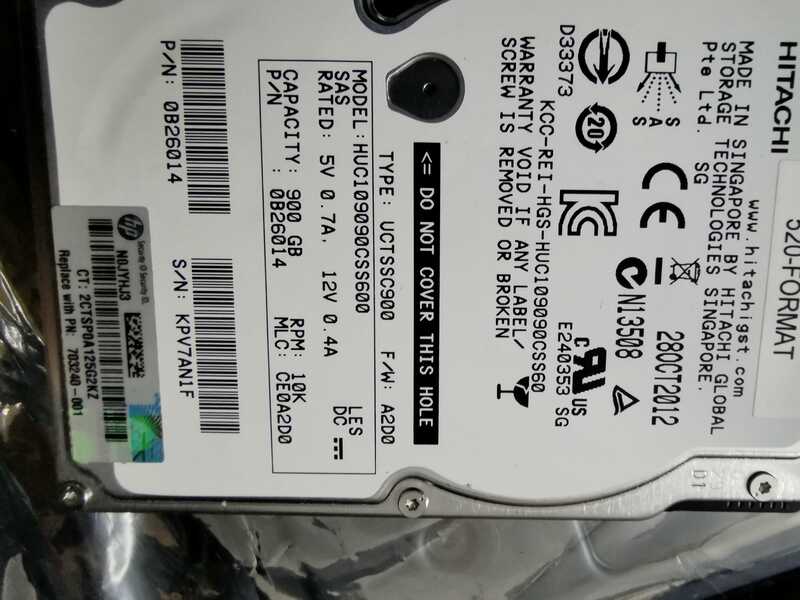 原裝HP 3Par V400 V800 900G 10K硬盤 742209-001 703240-001 | 露天市集 | 全台最大的網路購物市集