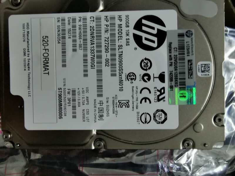 原裝HP 3Par V400 V800 900G 10K硬盤 742209-001 703240-001 | 露天市集 | 全台最大的網路購物市集