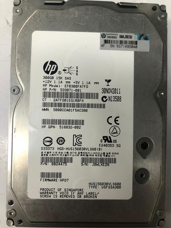 現貨IBM 300gFU務器硬盤3.5寸HUS156030VLS600 SAS 43X0805 44W2235 | 露天市集 | 全台最大的 ...