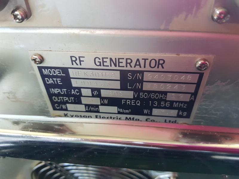 kyosan rfk 30,rfk30te2 3kw 13.56 mhz rf生成器已測試可使用免運 | PChomeUSA 海外代購