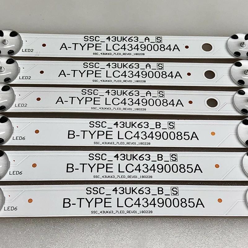 lg ssc_43uk63 led背光 6條 用於43uk6300pue | PChomeUSA 海外代購