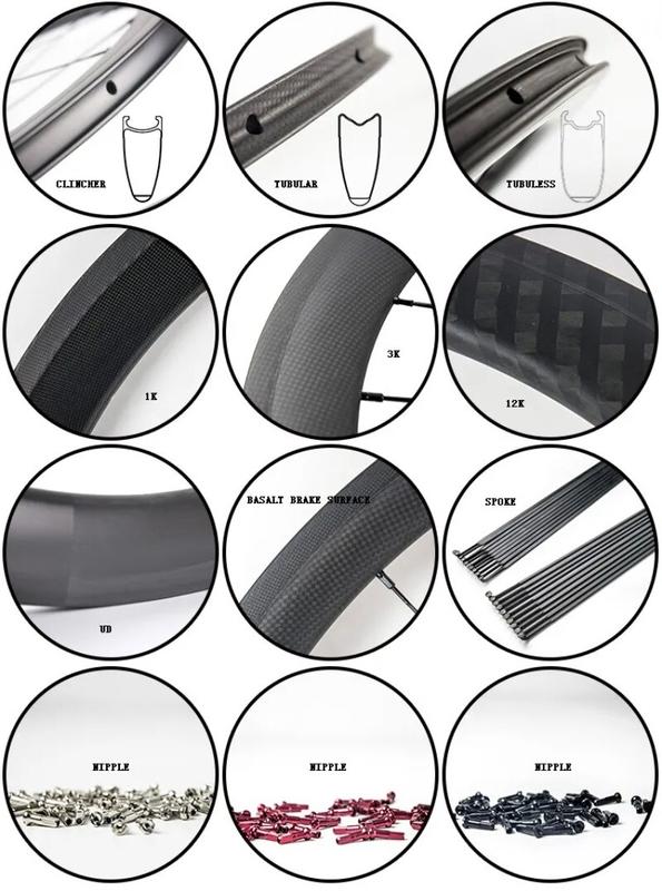 88毫米開口碳纖維輪組賽車輪23mm寬度novatec 271輪轂 | PChomeUSA 海外代購