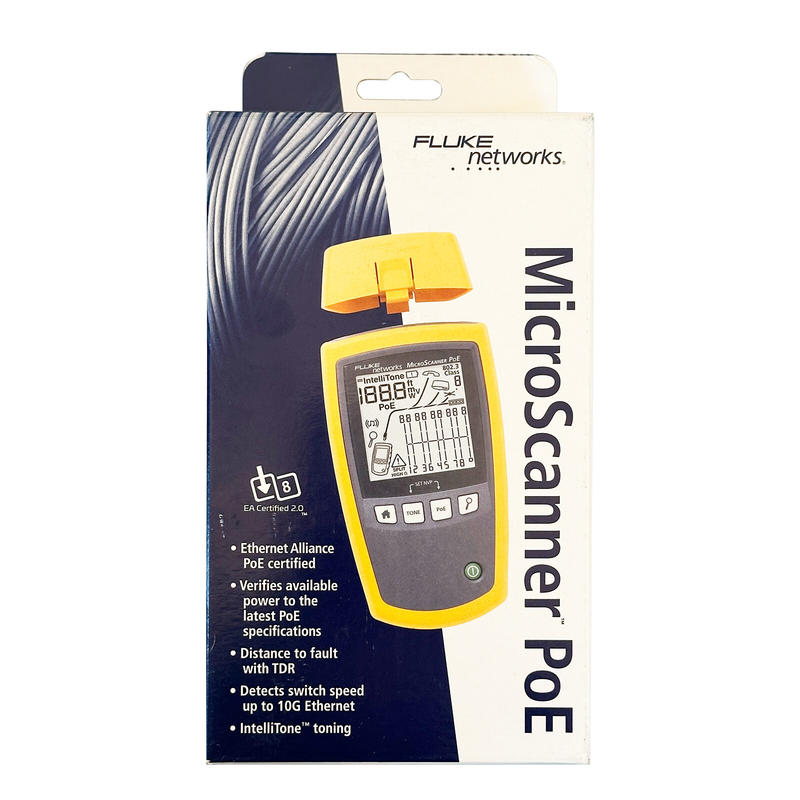 fluke networks cable 線/poe測試儀poe class(0-8)10g乙太網路lcd | PChomeUSA 海外代購
