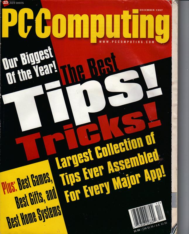 pc magazine 雜誌 1997 12月 每個major app的最佳小醫和技巧! | PChomeUSA 海外代購