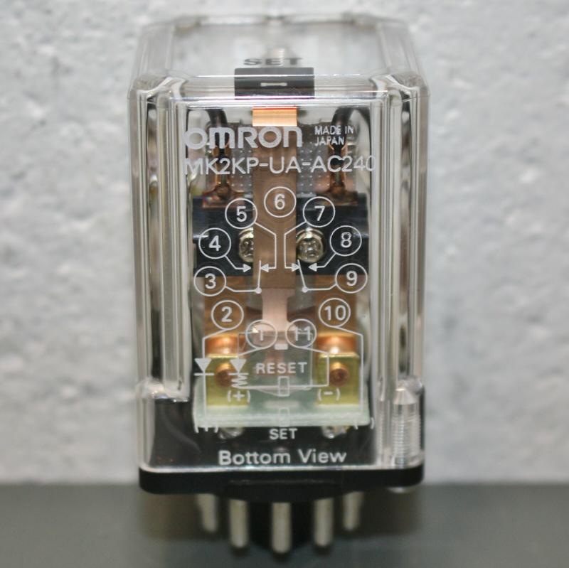 歐姆龍鎖定繼電器mk2kp-ua-ac240,240v ac線圈,11pin octal, dpdt,10a | PChomeUSA 海外代購