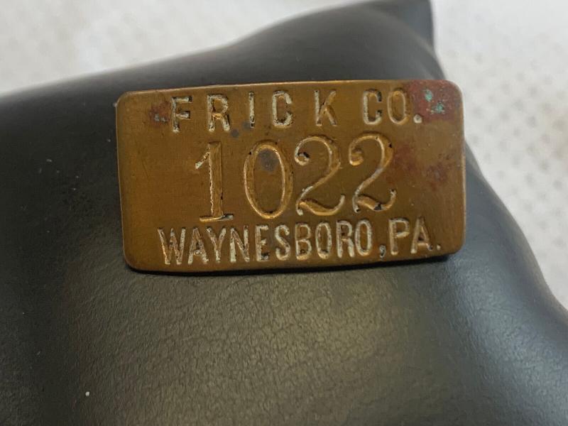 復古1800年的frick co.“1022”機器商店 專利的threshing機器pin | PChomeUSA 海外代購