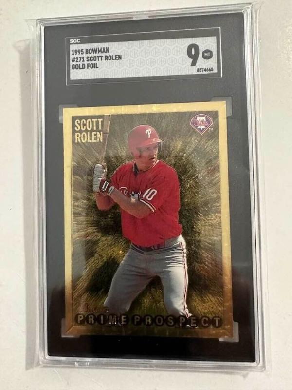 scott rolen 1995 鮑曼 rc 金箔#271 sgc 9 費城人隊 名人堂 | PChomeUSA 海外代購