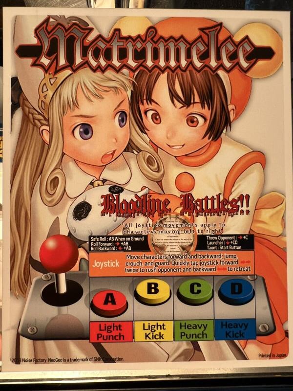 matrimelee neo geo迷你街機選框 | PChomeUSA 海外代購