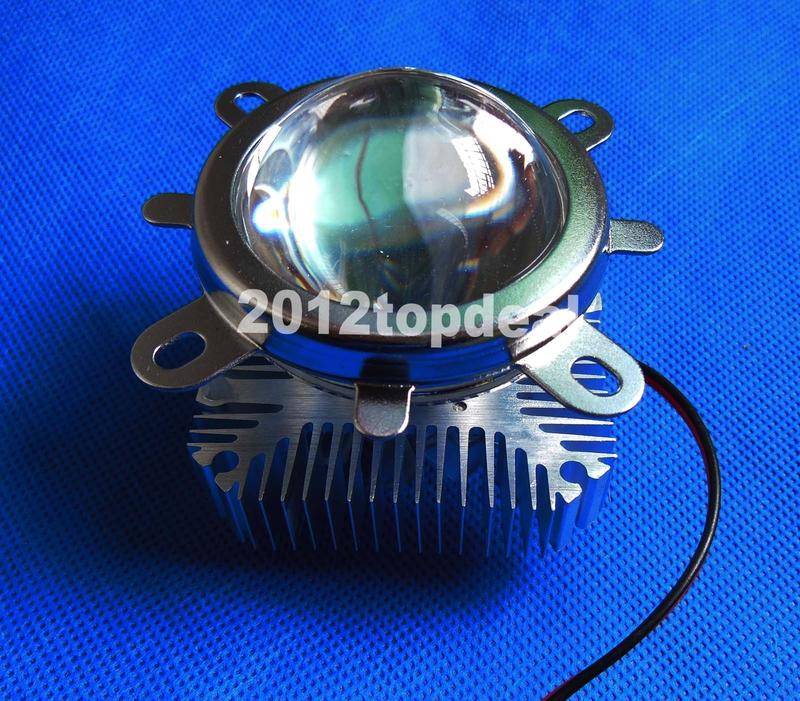 10w 380-840nm 全光譜led成長晶片+ 10w驅動器+ 44mm鏡頭+ 10w散熱器 | PChomeUSA 海外代購