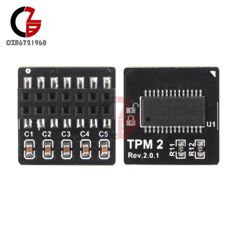 tpm 2.0 加密基礎模組 14pin spi / lpc h 用於多品牌主機板 | PChomeUSA 海外代購