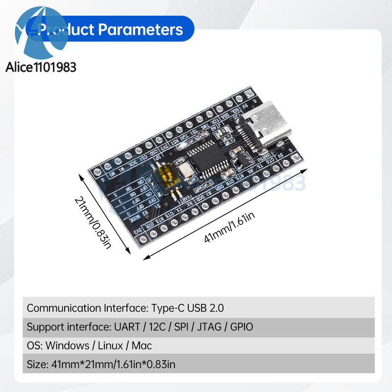 type-c usb2.0 ch347開發板高速usb轉 uart/i2c / spi / jtag / gpio | PChomeUSA 海外代購