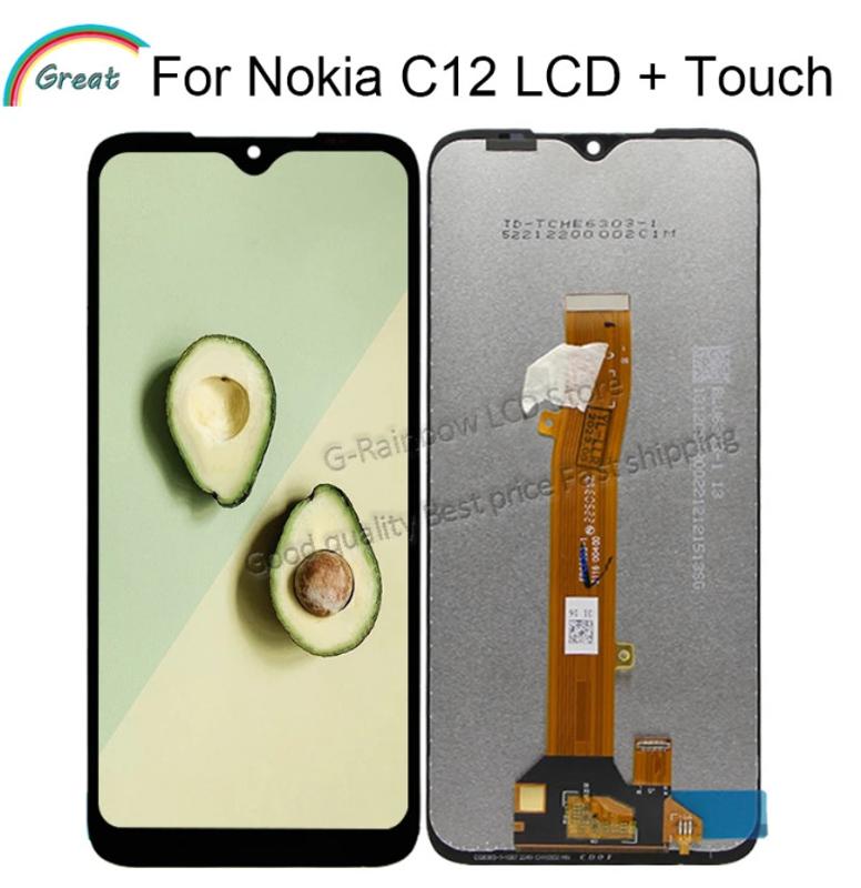 6.3吋 用於nokia c12 lcd觸控面板螢幕傳感器digiziter組件更換 | PChomeUSA 海外代購