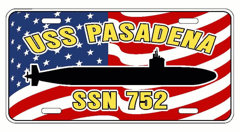uss pasadena ssn 752車牌美國國旗汽車卡車rv u美國海軍軍事ss6 | PChomeUSA 海外代購