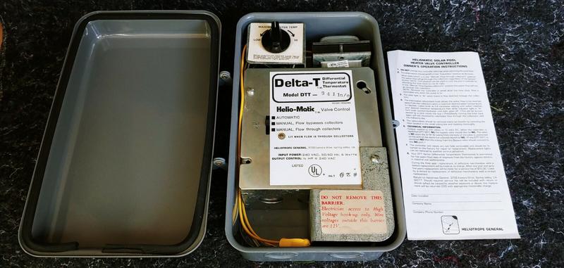 heliotrope general helio-matic dtt-3411 復古泳池太陽能控制器 全新盒裝 | PChomeUSA 海外代購