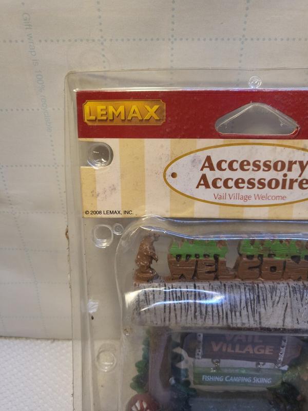 2008 lemax "韋爾村歡迎標誌"配件 | PChomeUSA 海外代購