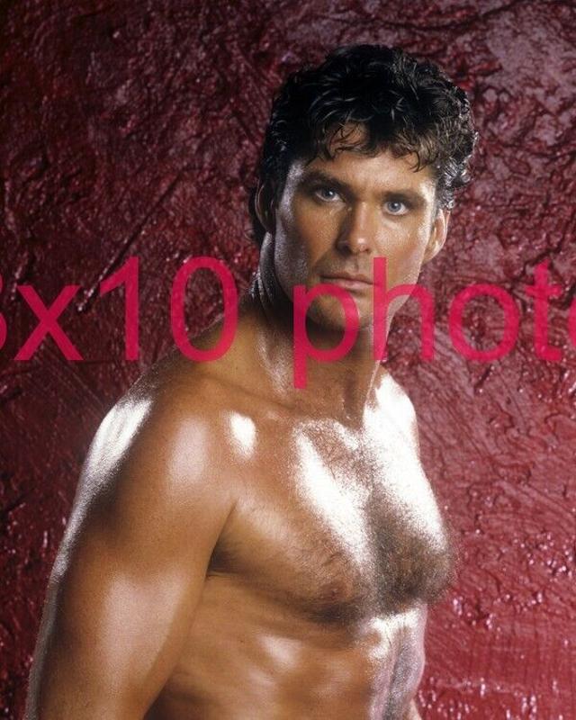 david hasselhoff #365, shirtless, 膊 霹靂遊俠,海灘遊俠,8x10 照片 | PChomeUSA 海外代購