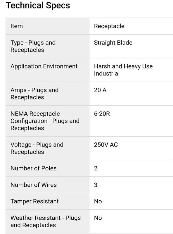 hbl5461 海貝梅接頭,2極,3線,20a,250v,nema 6-20r,棕色 | PChomeUSA 海外代購